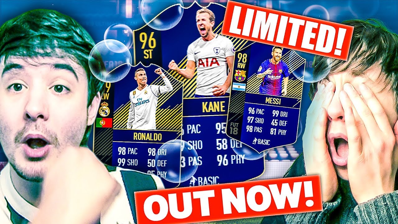 TOTY RONALDO, MESSI AND KANE ARE HERE!!! FIFA 18 Ultimate Team Pack ...