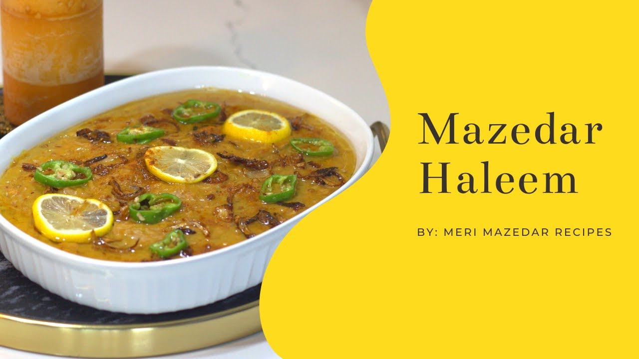 Mazedar Haleem Recipe | Cooking Xpert - YouTube