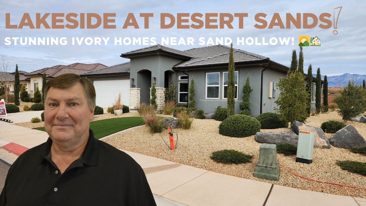 Tour This Stunning Ivory Homes Model Near Sand Hollow 🌅 | Lakeside at ...