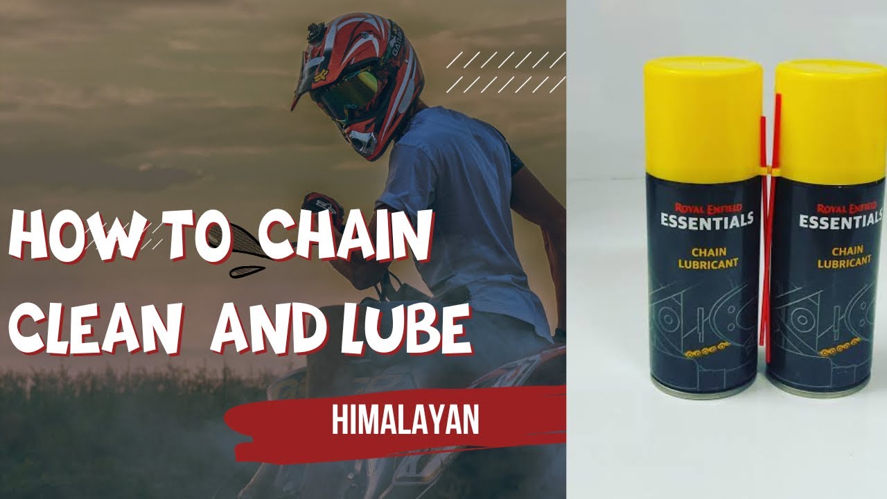 How to chain clean and lube - YouTube