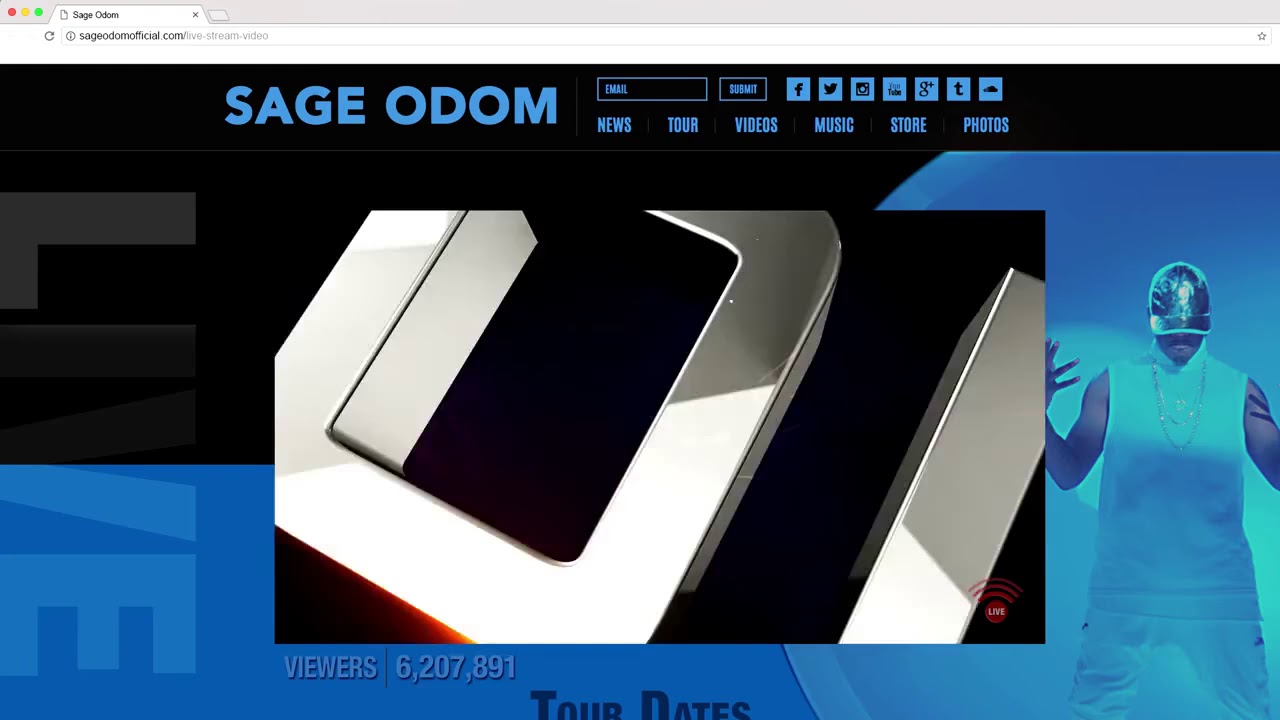 Sage odom step up high water song - YouTube
