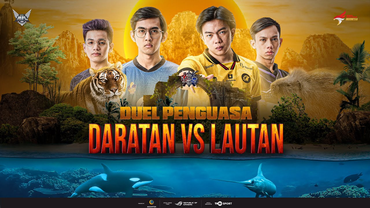 Duel Penguasa Daratan VS Lautan! - YouTube