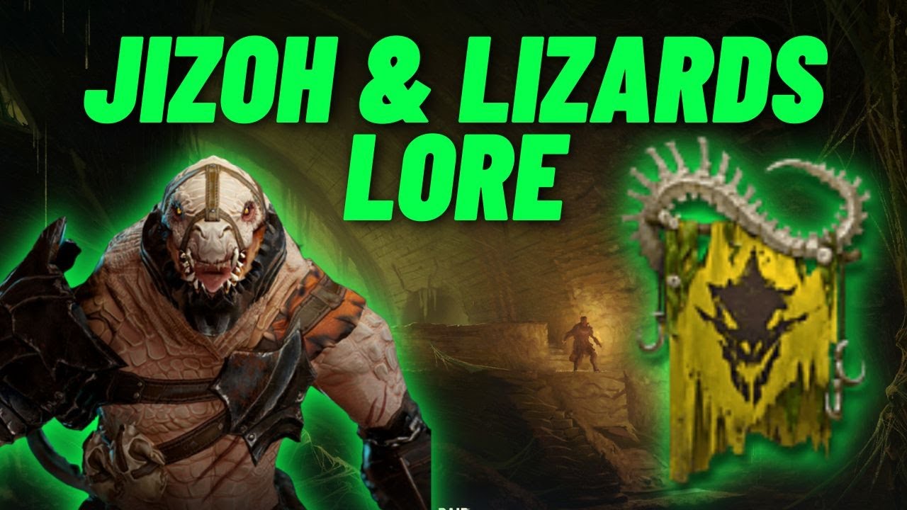 Discover the Lore: Jizoh & the Lizardmen #CalloftheArbiter • RAID ...