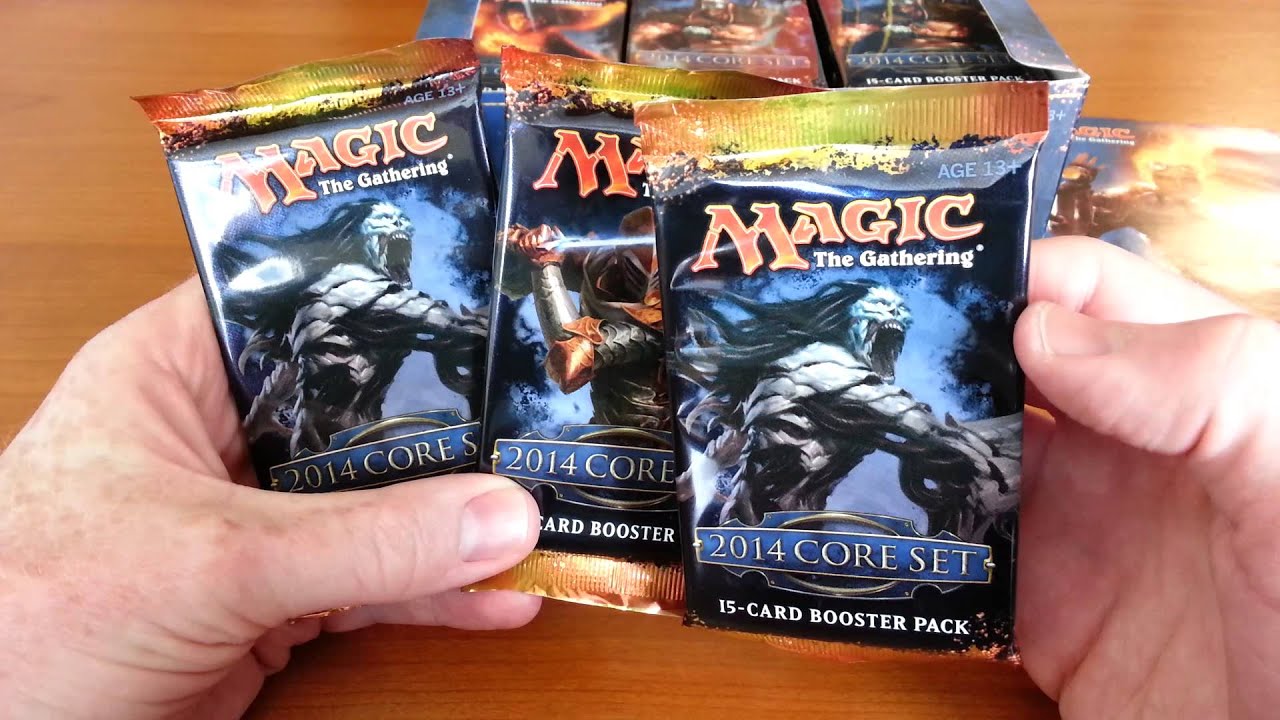 Magic 2014 Booster Box Unboxing - YouTube