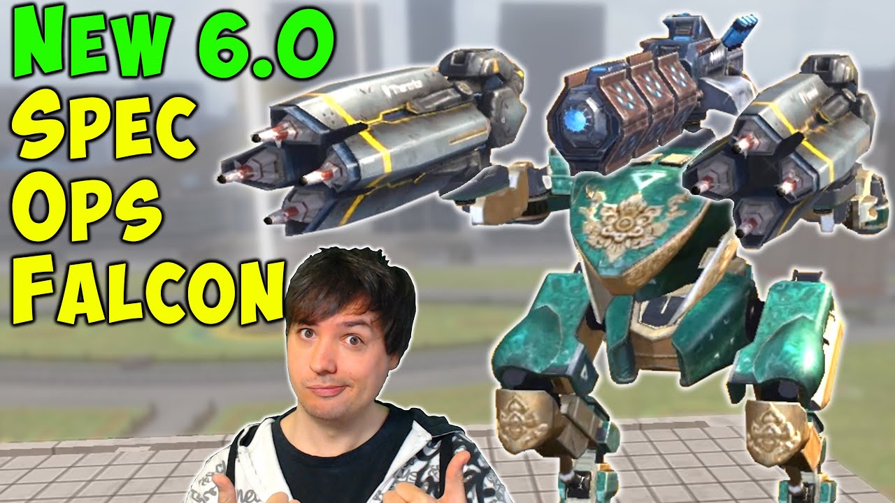 The NEW 6.0 SPEC OPS FALCON! - War Robots Gameplay WR - YouTube