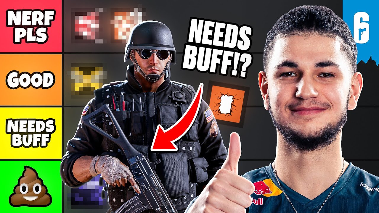OPERATORS TIER LIST BY PROS - YouTube