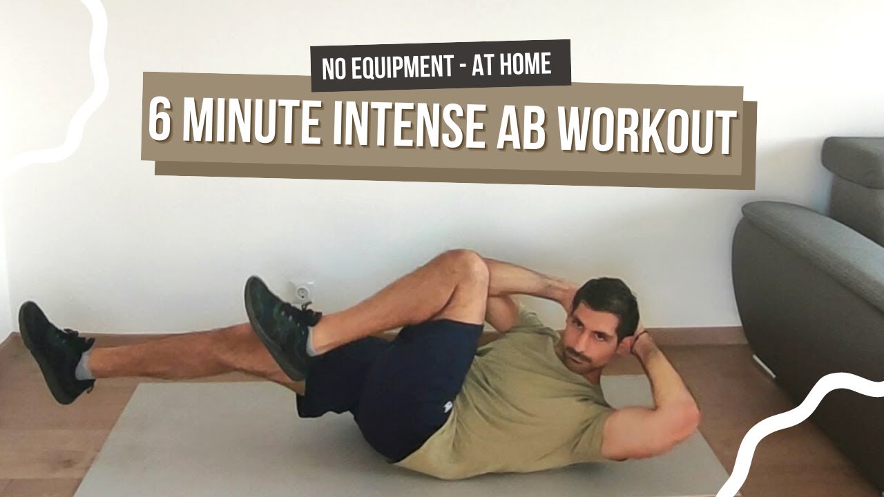 INTENSE AB WORKOUT for 6-PACK (FOLLOW ALONG!) - YouTube