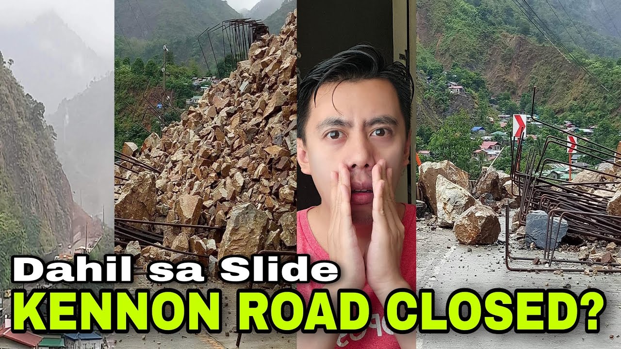 CLOSED PA BA? Landslide sa Kennon Road in Camp 6, Tuba Benguet going to ...