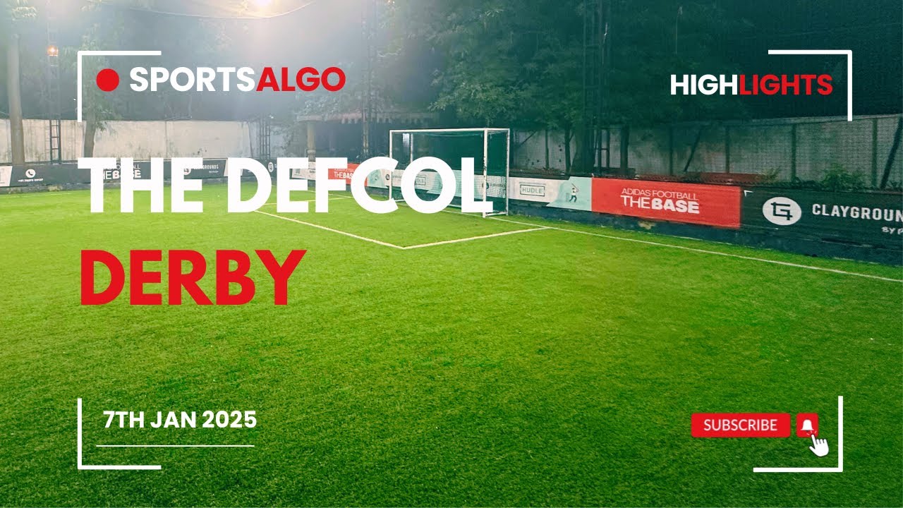 🛡️ The Defence Colony Derby HLs | 📺 SportsAlgo Full Match Coverage ...