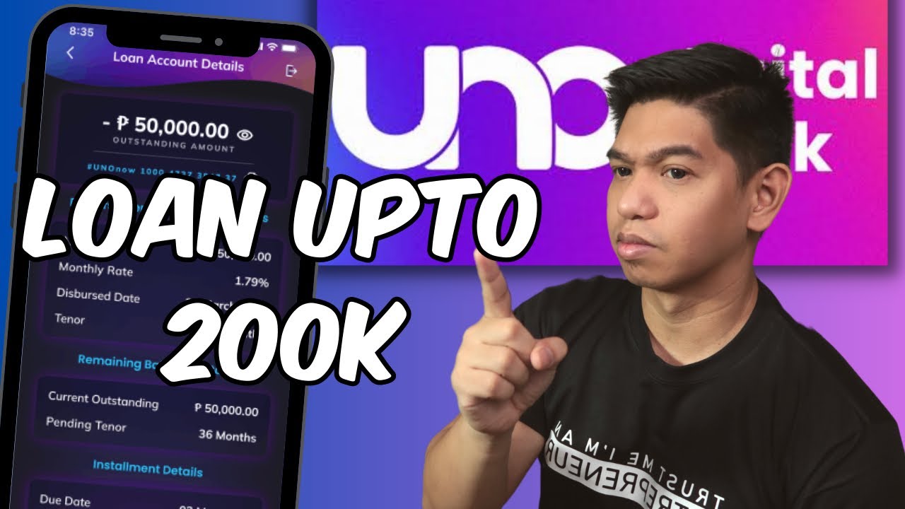 Loan upto ₱200K with UNO LOAN from UNO Digital Bank. Lets Find Out More ...