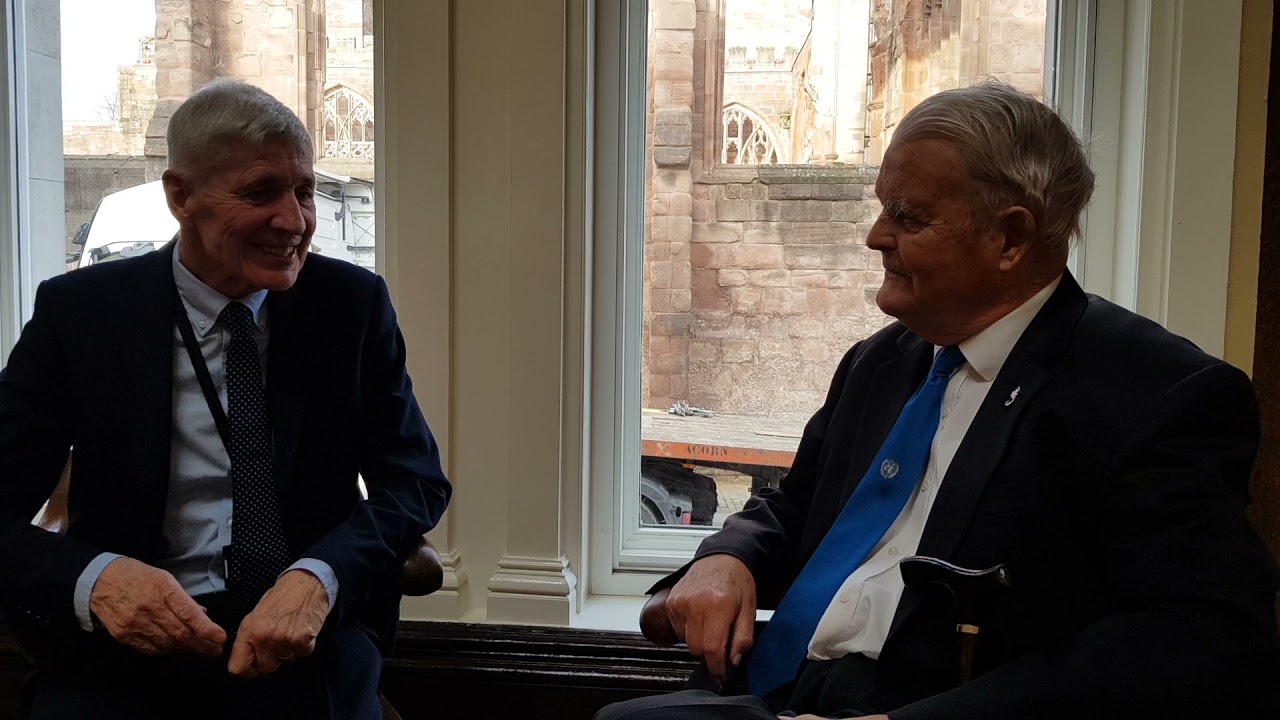 Bruce Kent on peace, campaigning and Coventry - YouTube