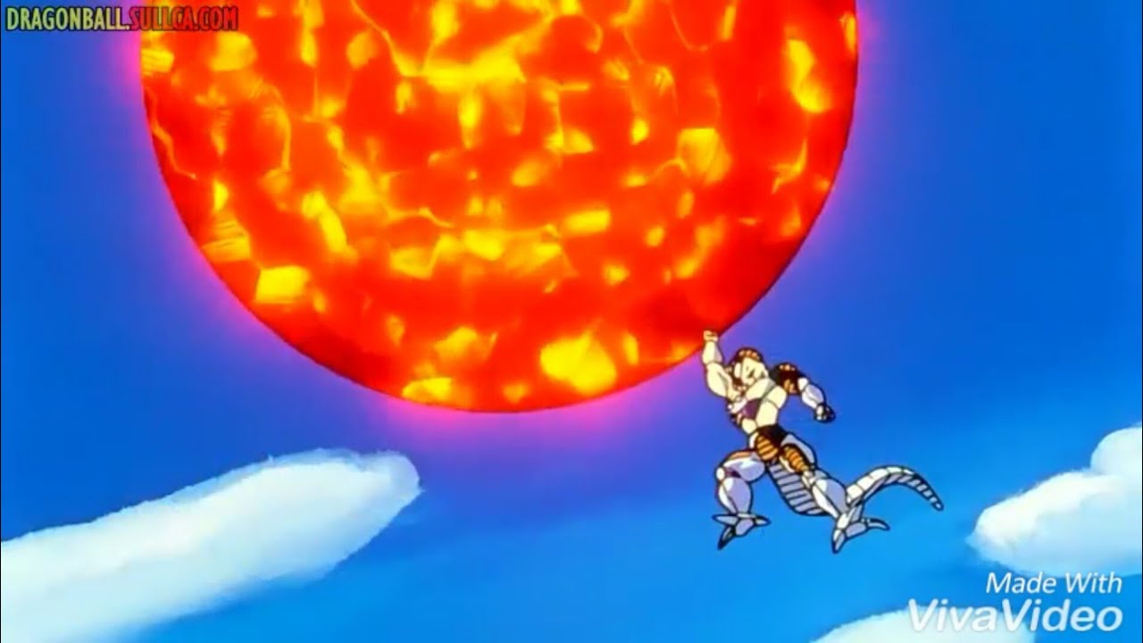 Frezzer le lanza su supernova a trunks y trunks se la detiene - YouTube