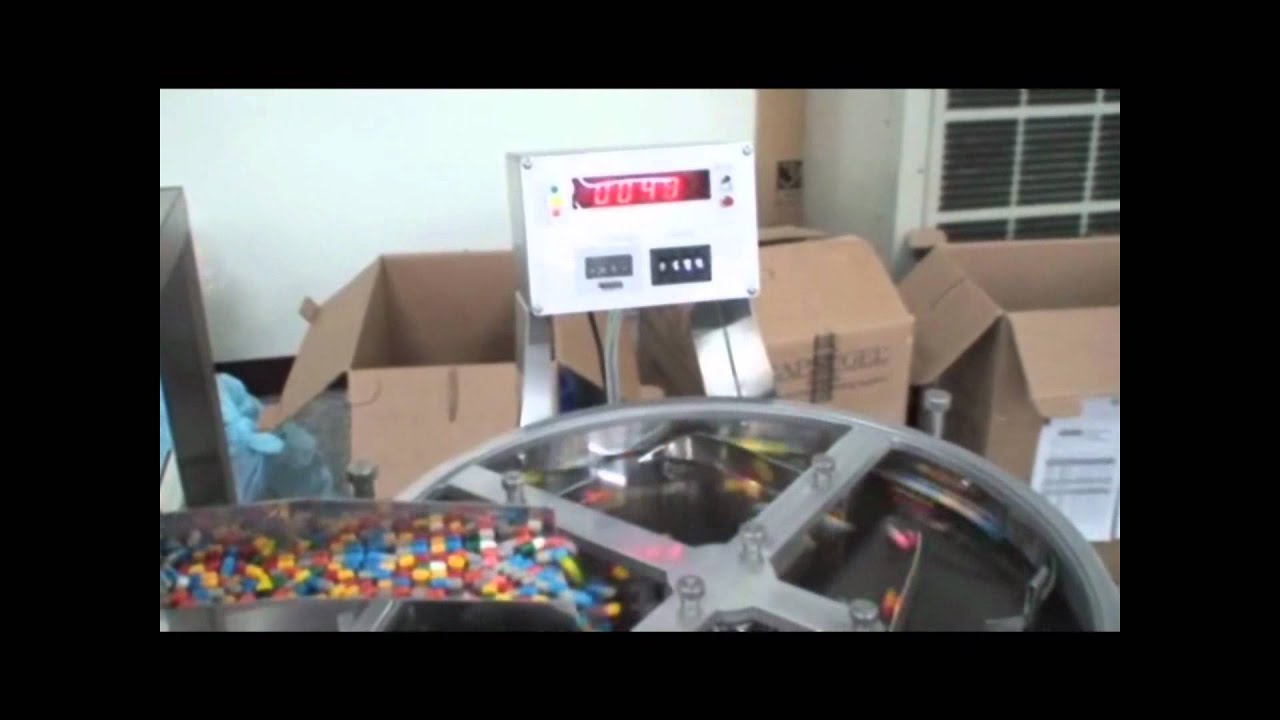 CVC 1000 Counting & Filling Line 03-2012 - YouTube