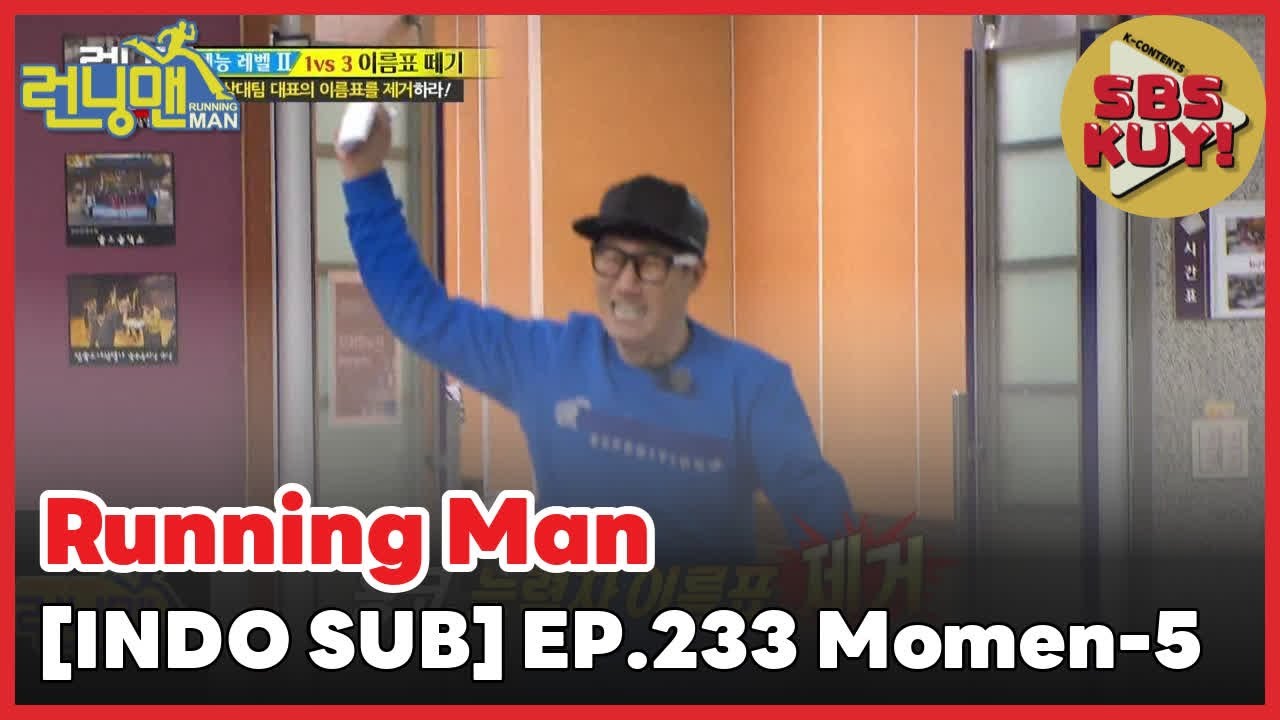 (INDO SUB) Running Man EP.233 Momen-5 - YouTube