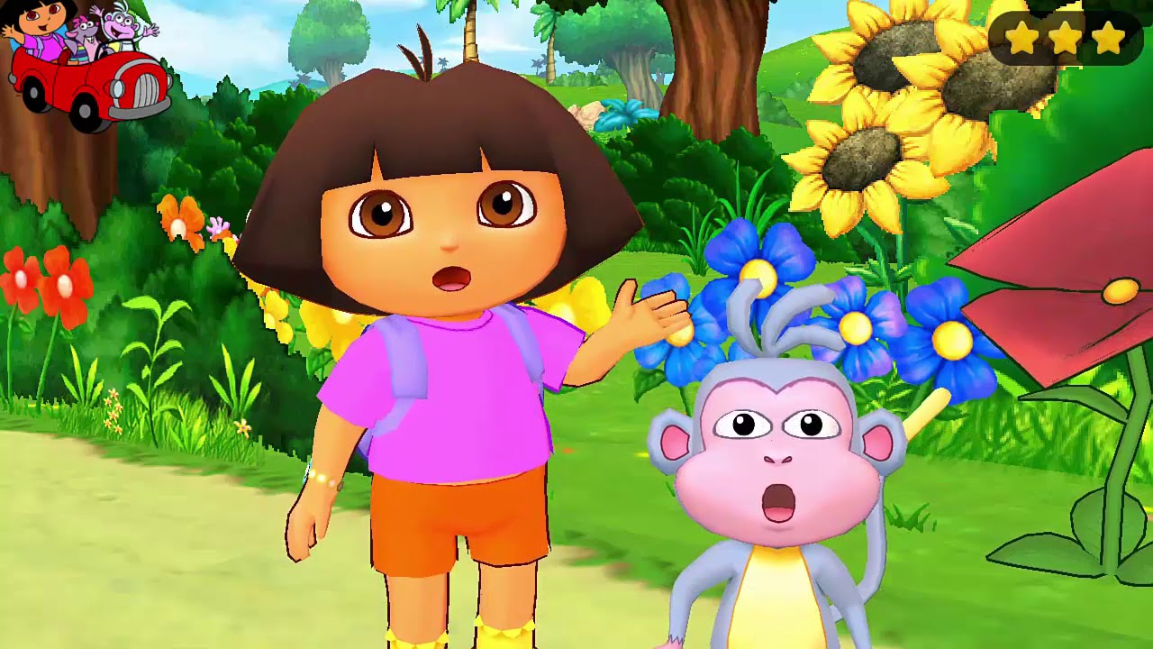 Learn with Dora Nature Bugga Bugga , Dora Game Learning English - YouTube
