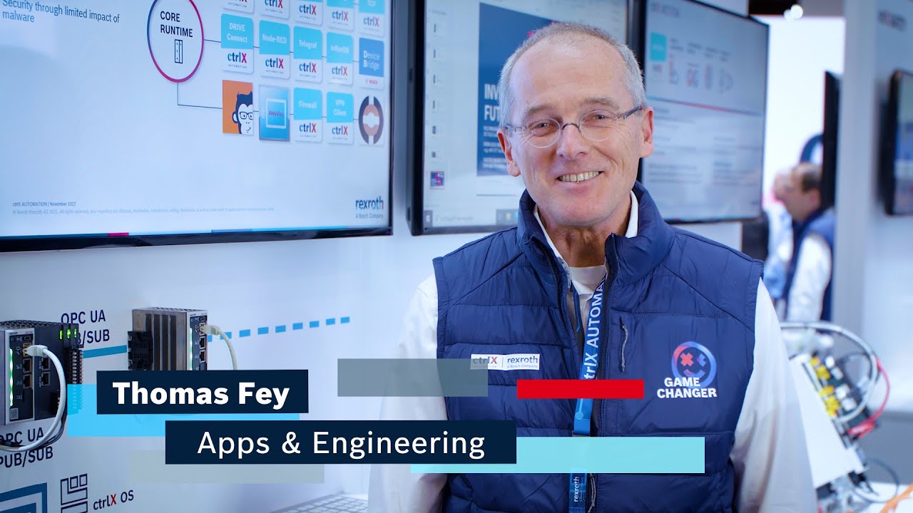 [EN] Bosch Rexroth ctrlX AUTOMATION | Apps & Engineering @ SPS 2022 ...