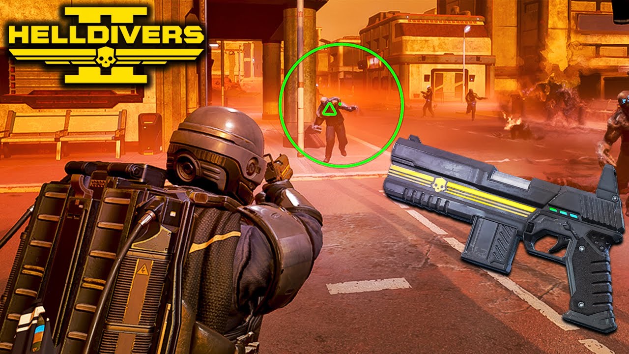 P-92 Warrant Auto-Aim Is REAL Now in Helldivers 2 - YouTube