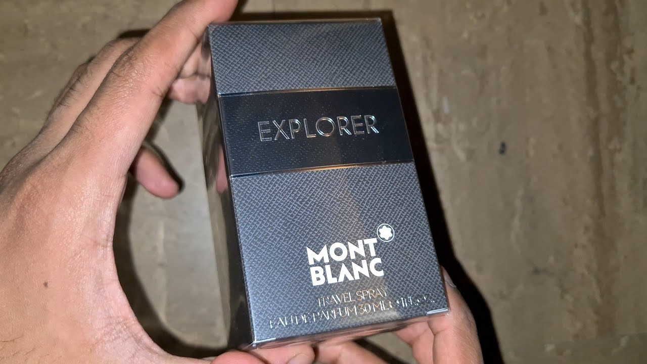 Montblanc Explorer 30ml Unboxing! - YouTube
