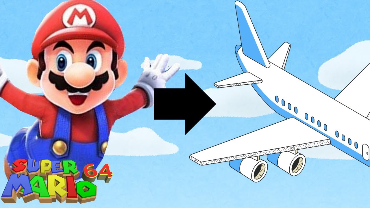 Super Mario N64 Adventures - Episode 2 - Mario goes flying like an ...