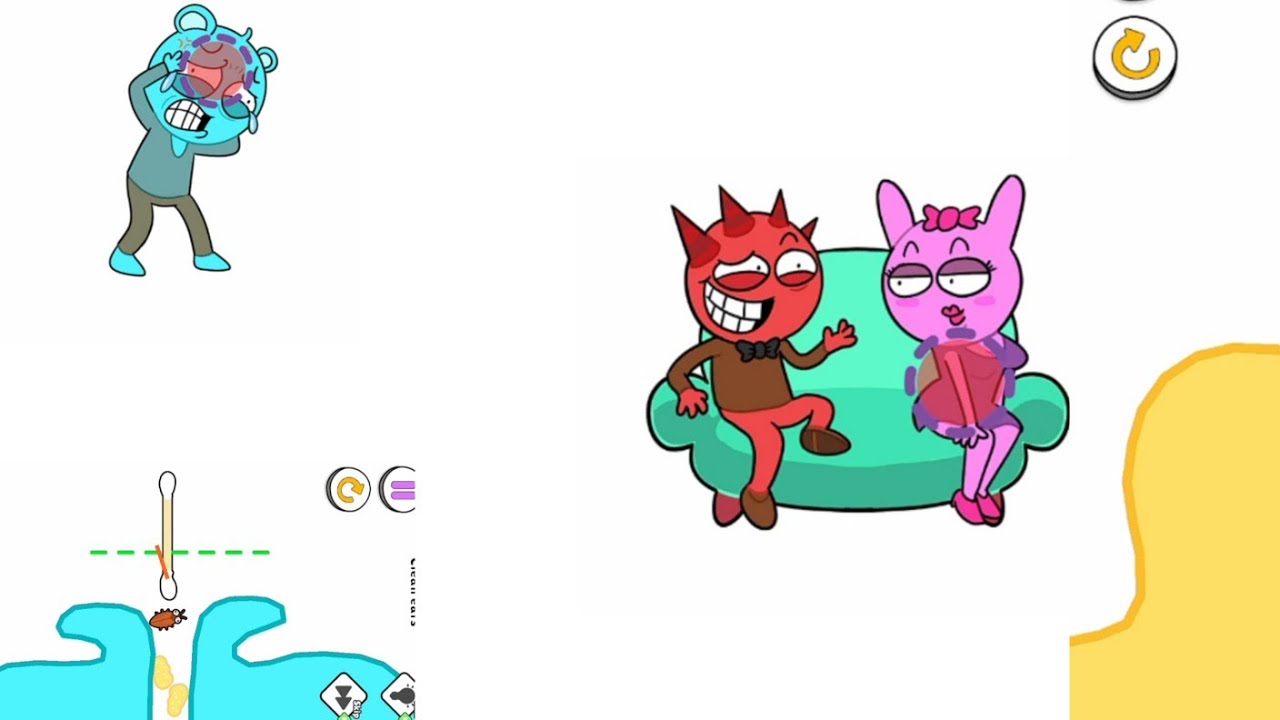 Help Sprunky: tricky story puzzle game Level 1 - 25 wolkthrough - YouTube