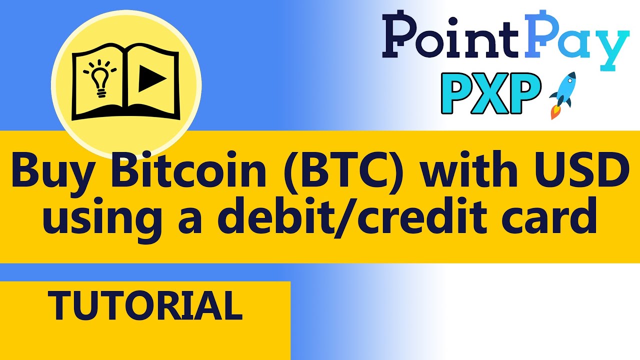 TUTORIAL - Buy Bitcoin (BTC) with USD using a debit/credit card - YouTube