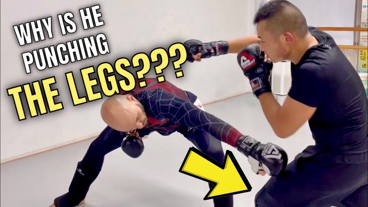 Why do you punch the leg when you spar??? - YouTube