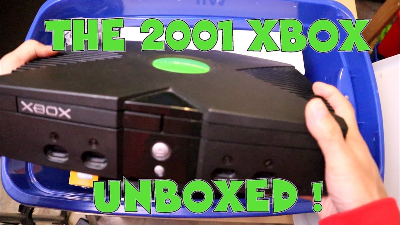 Unboxing 20 years later: the OG Original XBOX game console! 🎮📀 Time ...