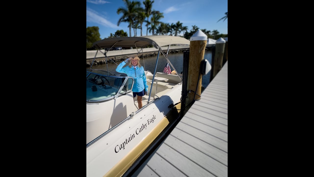 S1 E31 Captain Cathy Eagle, Charter Captain, Owner of Captain Cathy Eagle Boat Tours - YouTube