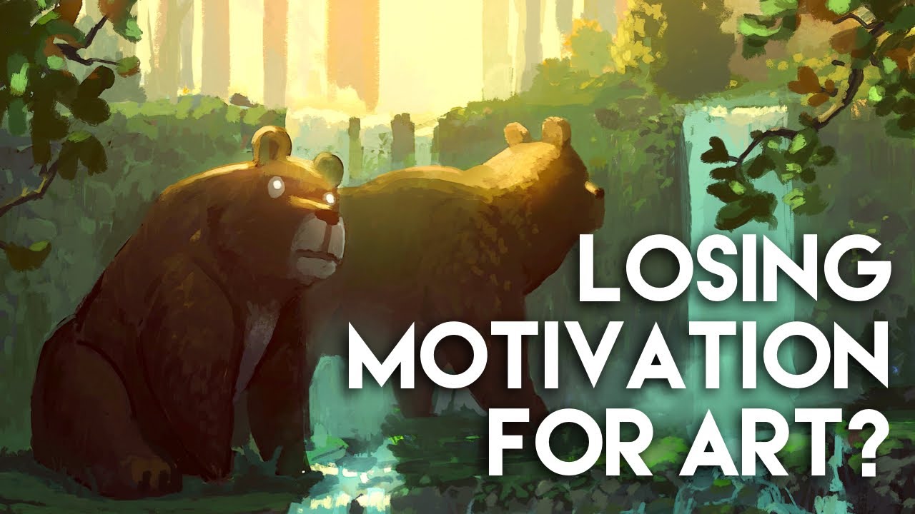 Losing motivation for art? Losing inspiration during painting process ...