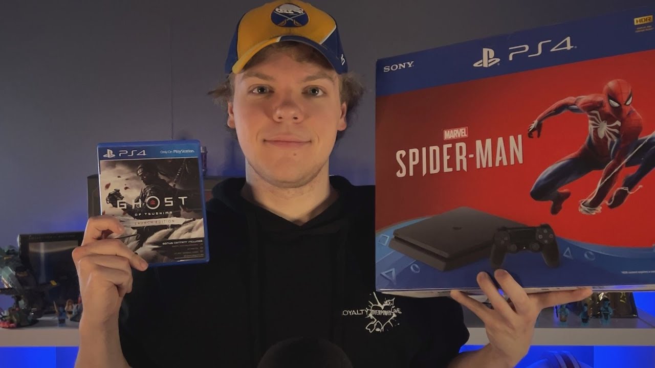 ASMR | My Playstation 4 Collection - YouTube