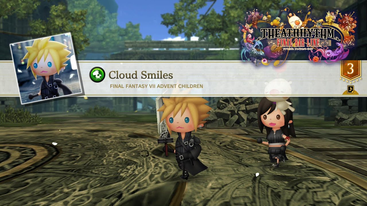 【毎日が神曲】295.「Cloud Smiles」(FFVIIAC) 【シアトリズム ファイナルバーライン】 - YouTube