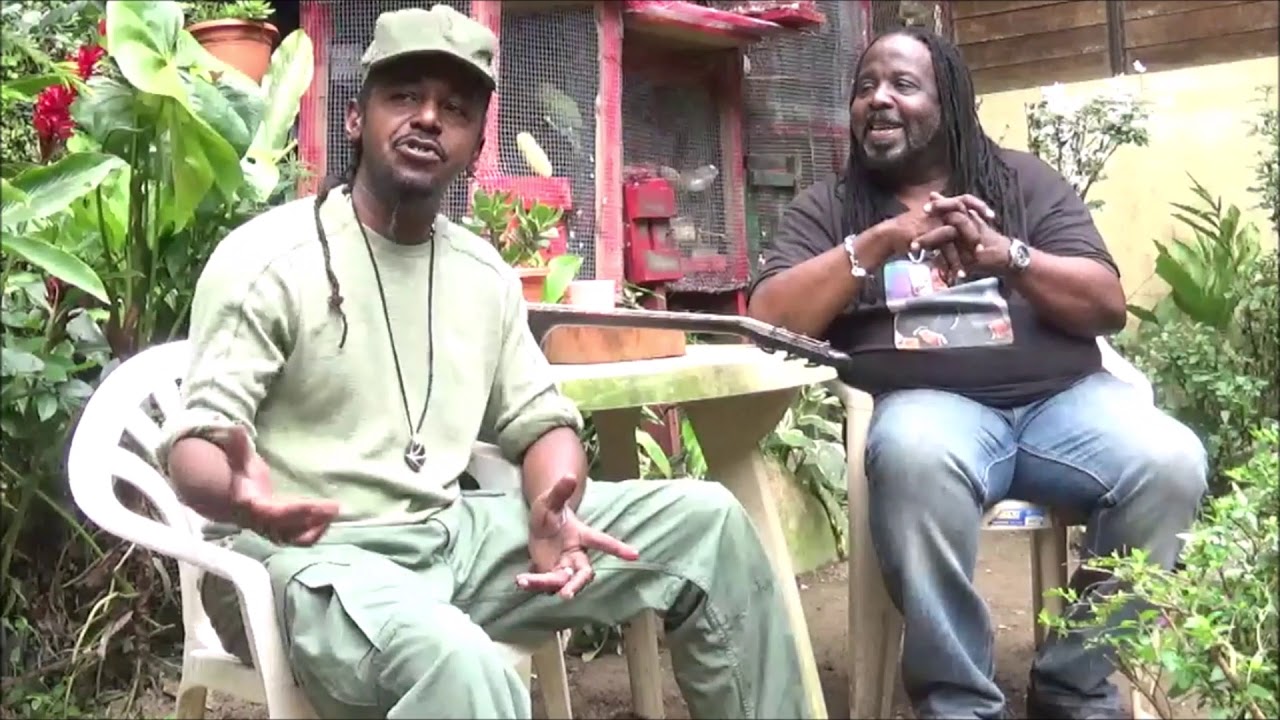 ABIJAH REGGAE STAR A CONVERSATION WITH BIG STONE IN THE HILLS - YouTube