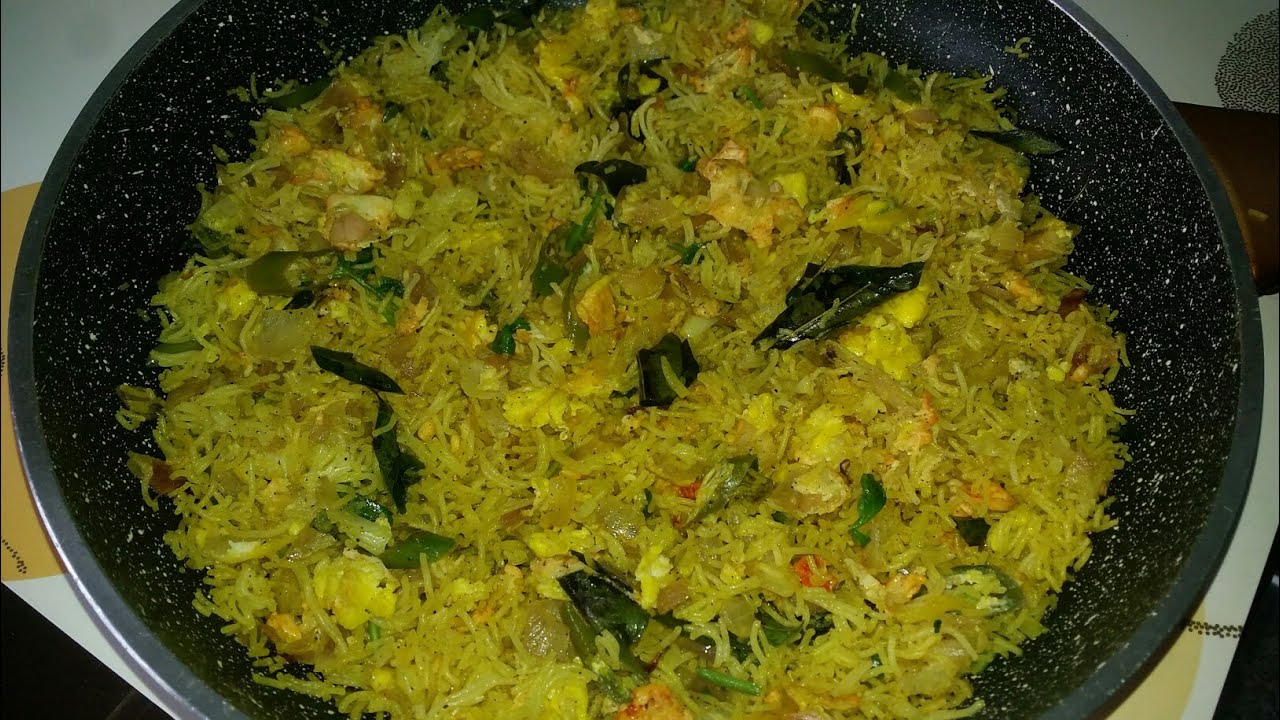 Left Over kothu idiyappam recipe/egg kothu idiyappam recipe. - YouTube