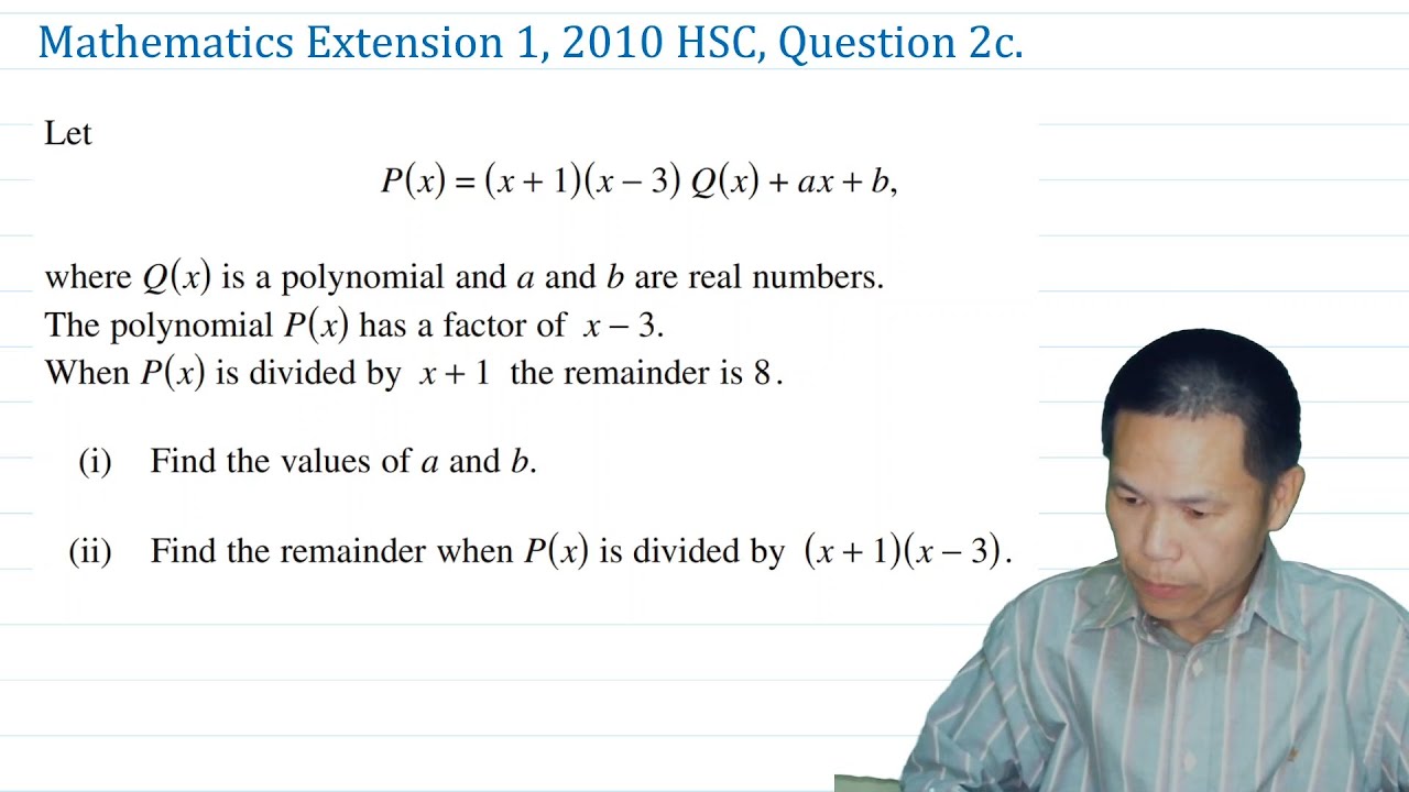 Application of Factor Theorem part 2 - YouTube