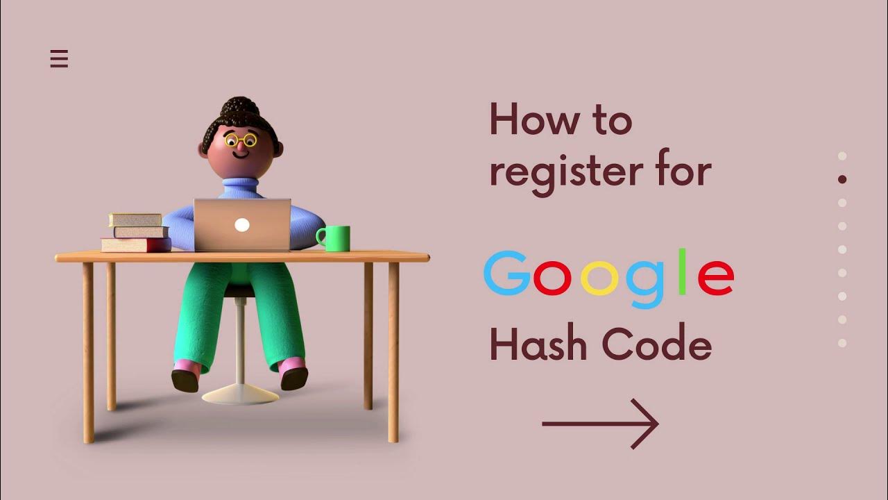 Registration Process For Hashcode 2021 - YouTube