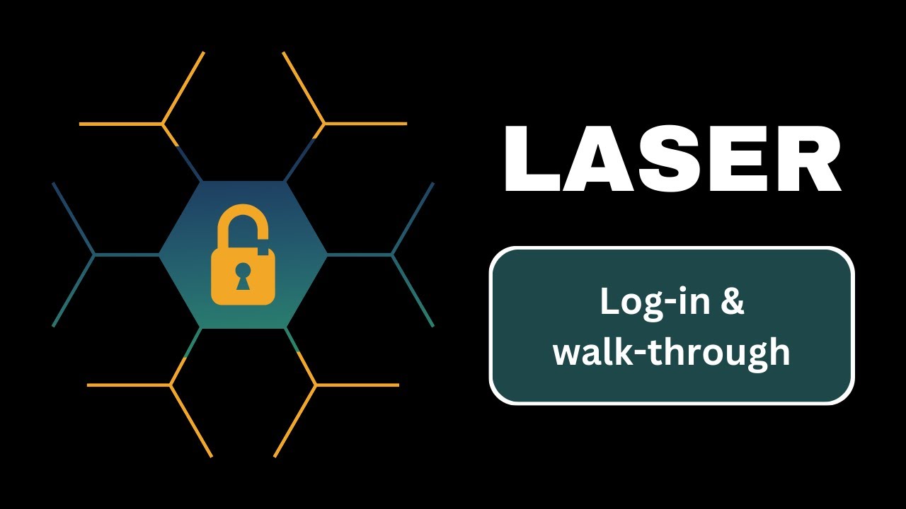 LASER log-in and walkthrough - YouTube