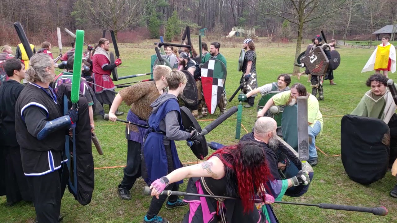 Einherjar Dagorhir April 15th 2018 - YouTube