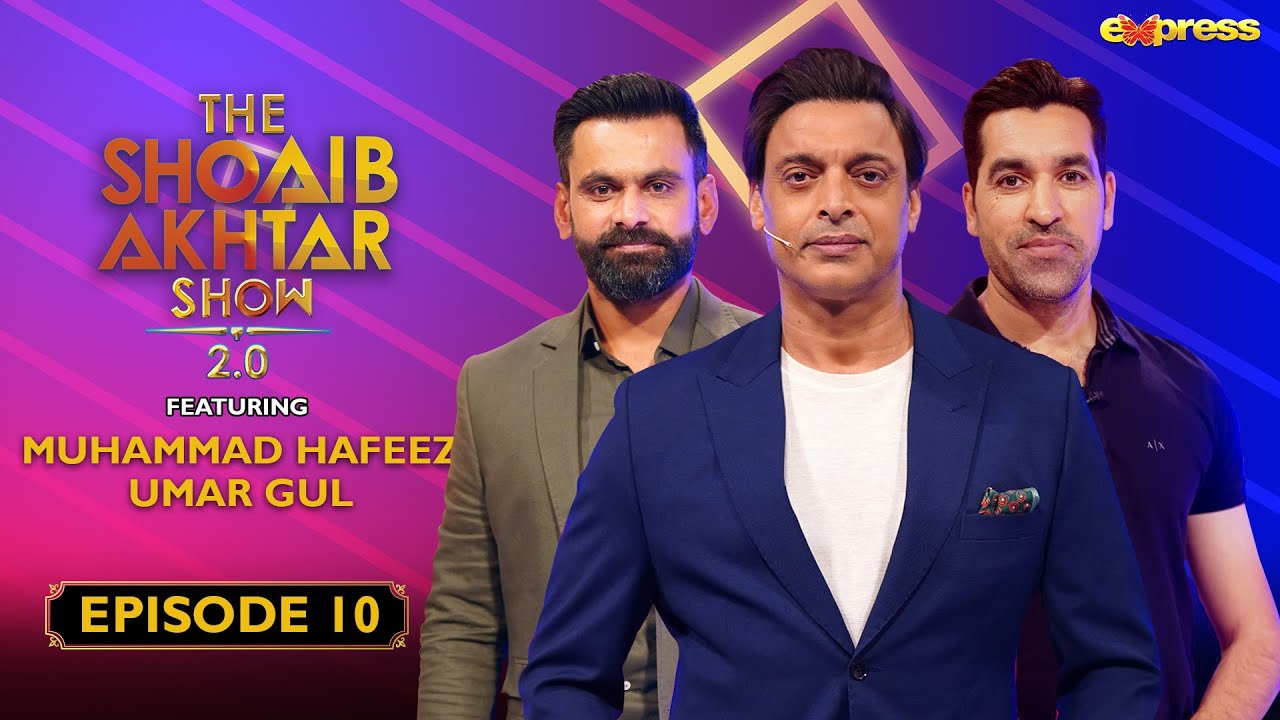 The Shoaib Akhtar Show 2.0 - Episode 10 | Mohammad Hafeez & Umar Gul | Express TV - YouTube