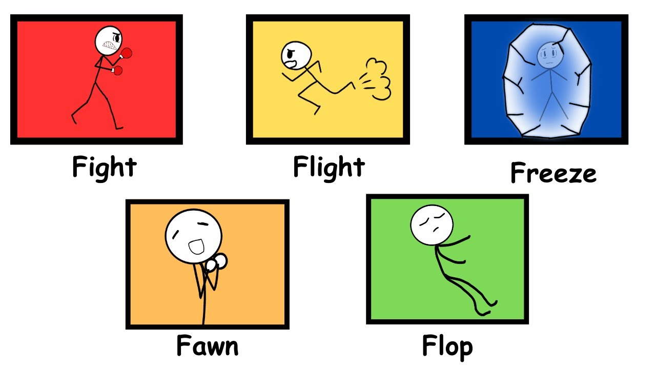 Every Trauma Response Explained in 4 minutes - YouTube