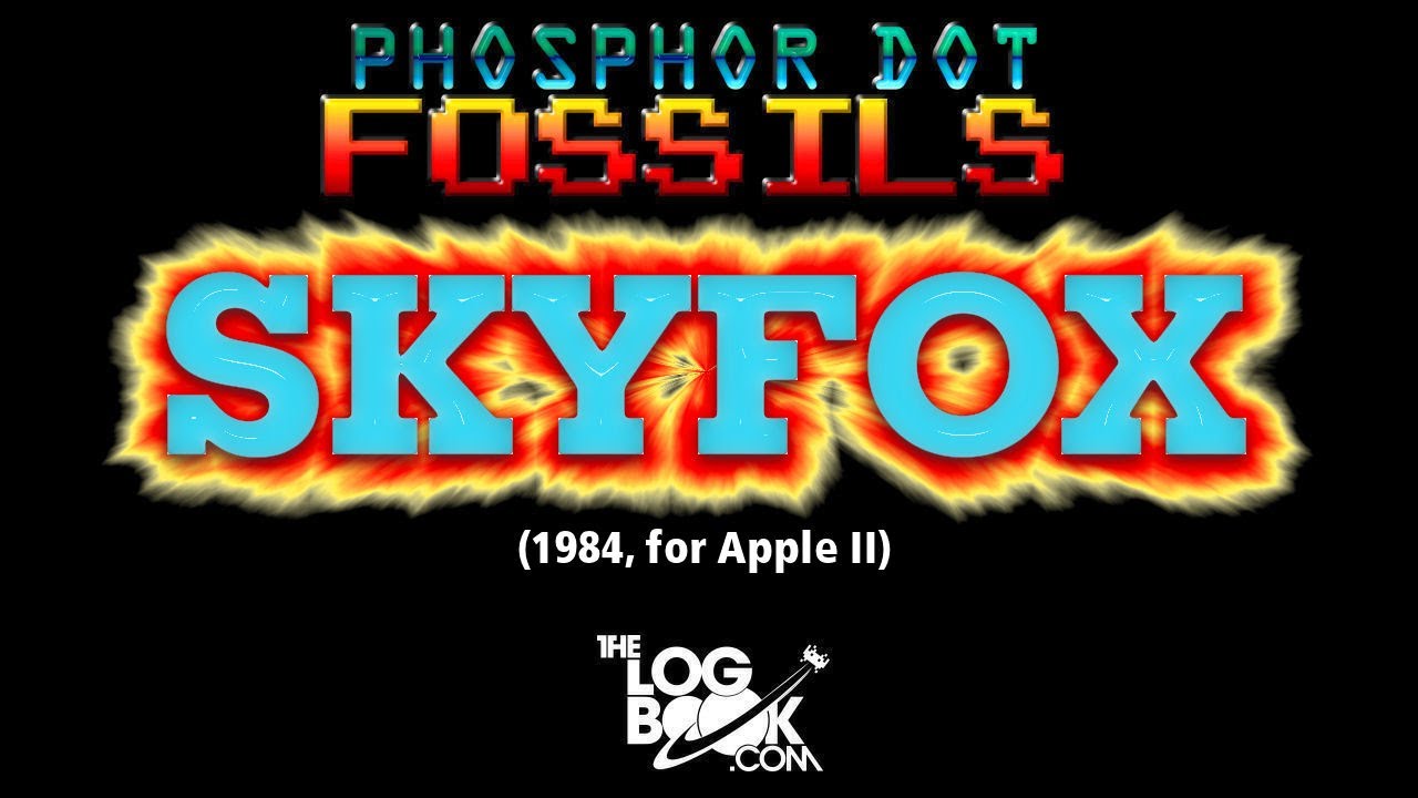 Phosphor Dot Fossils: Skyfox (Apple II, 1984) - YouTube