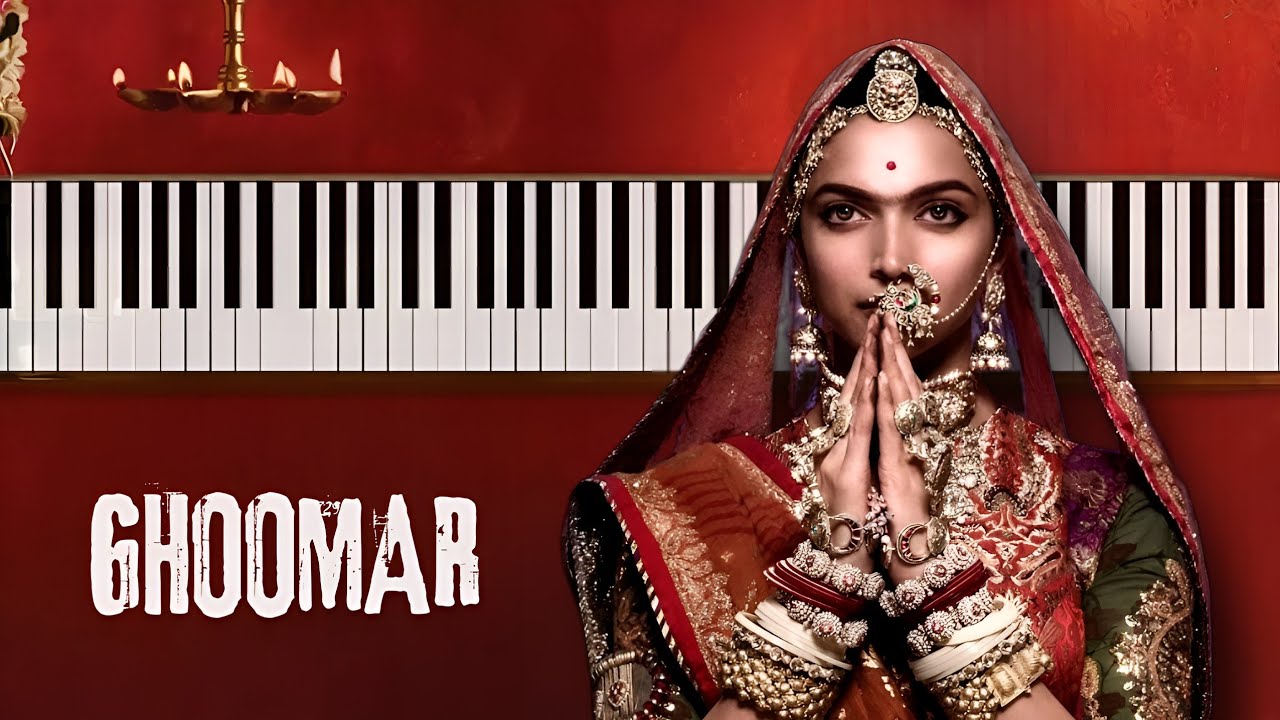Ghoomar Song Piano - YouTube