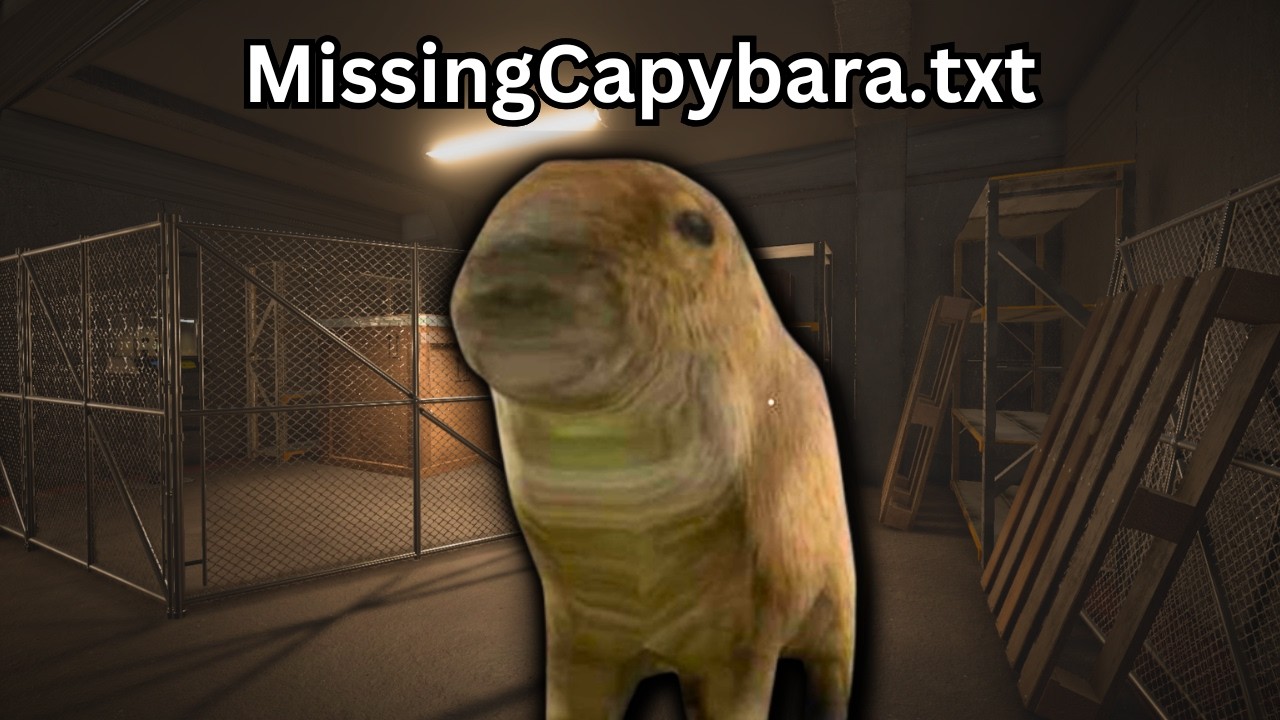 I was the first one to find this SECRET CAPYBARA in SCP:SL - YouTube