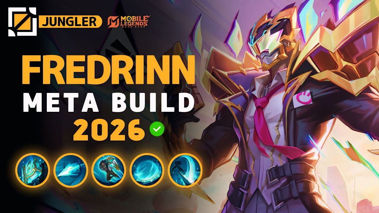 Fredrinn NEW META Build 2026, Emblem, and Best Hero Counters | Mobile ...