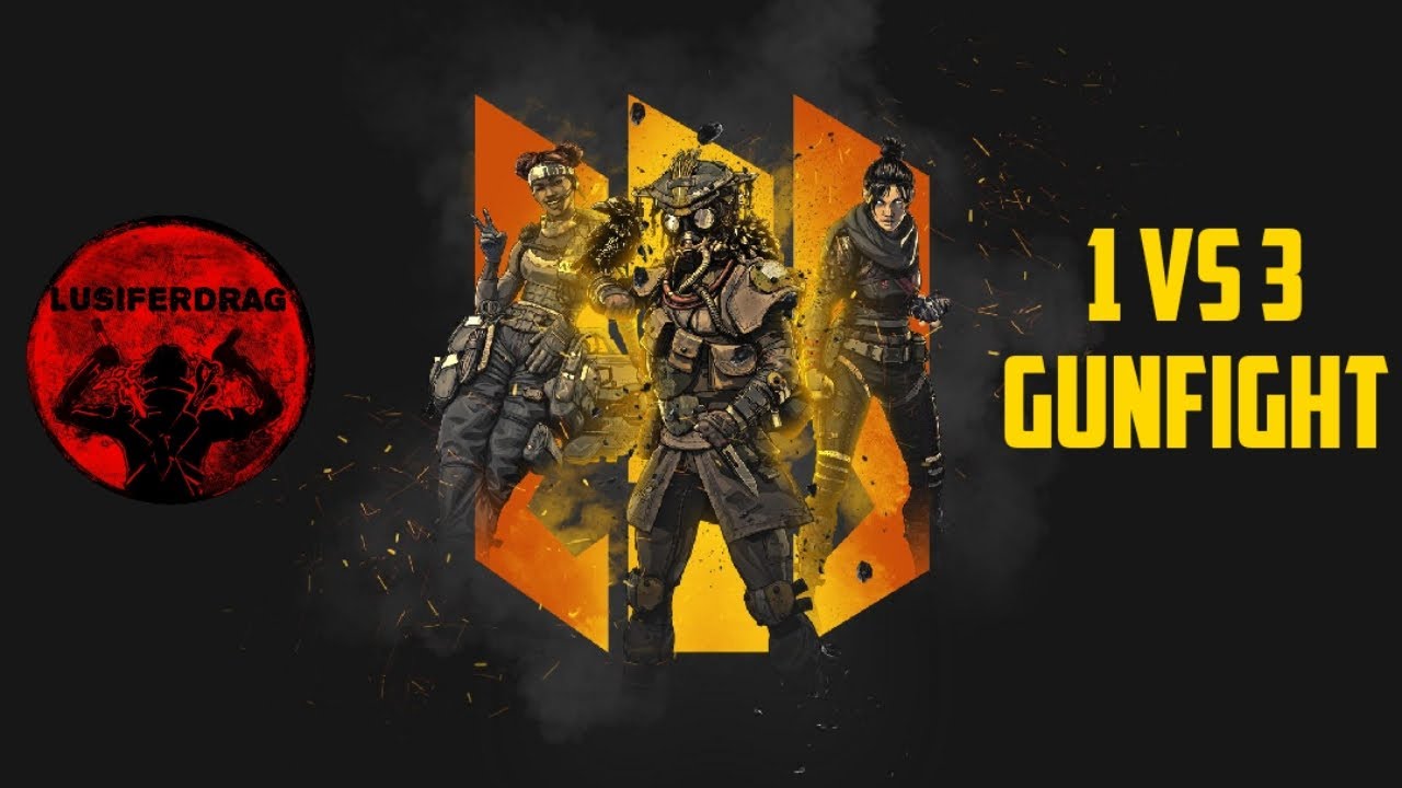 Apex Legends GAMEPLAY! | 1 VS 3 GUNFIGHT - YouTube