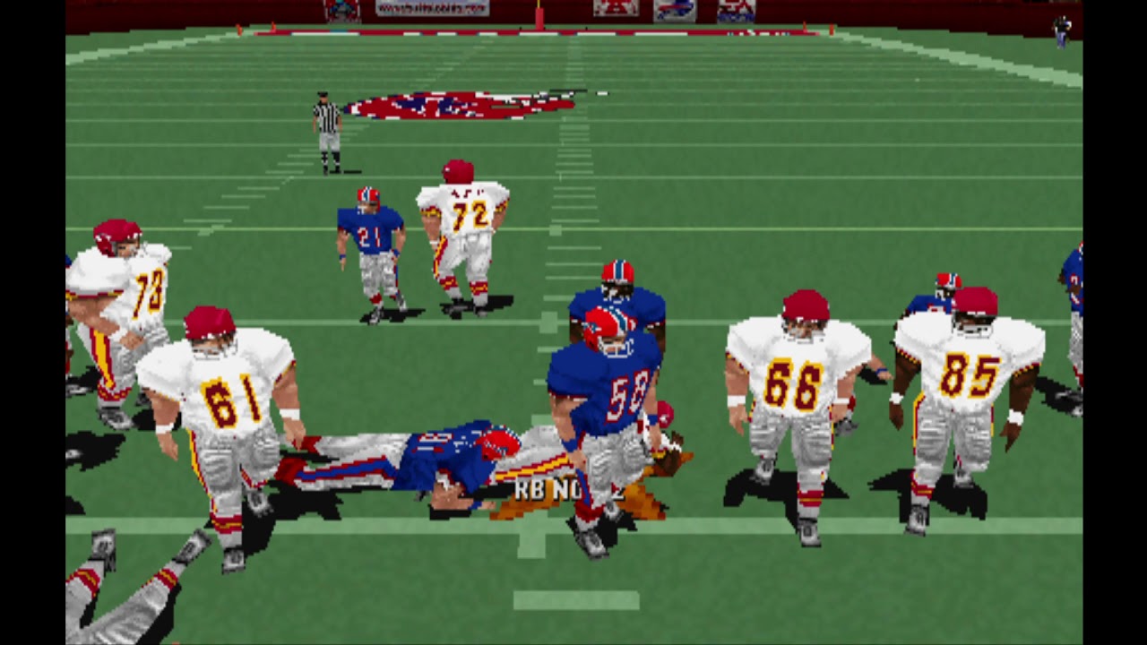 Madden 2000 #71 1990 Kansas City Chiefs At 1992 Buffalo Bills Historic ...