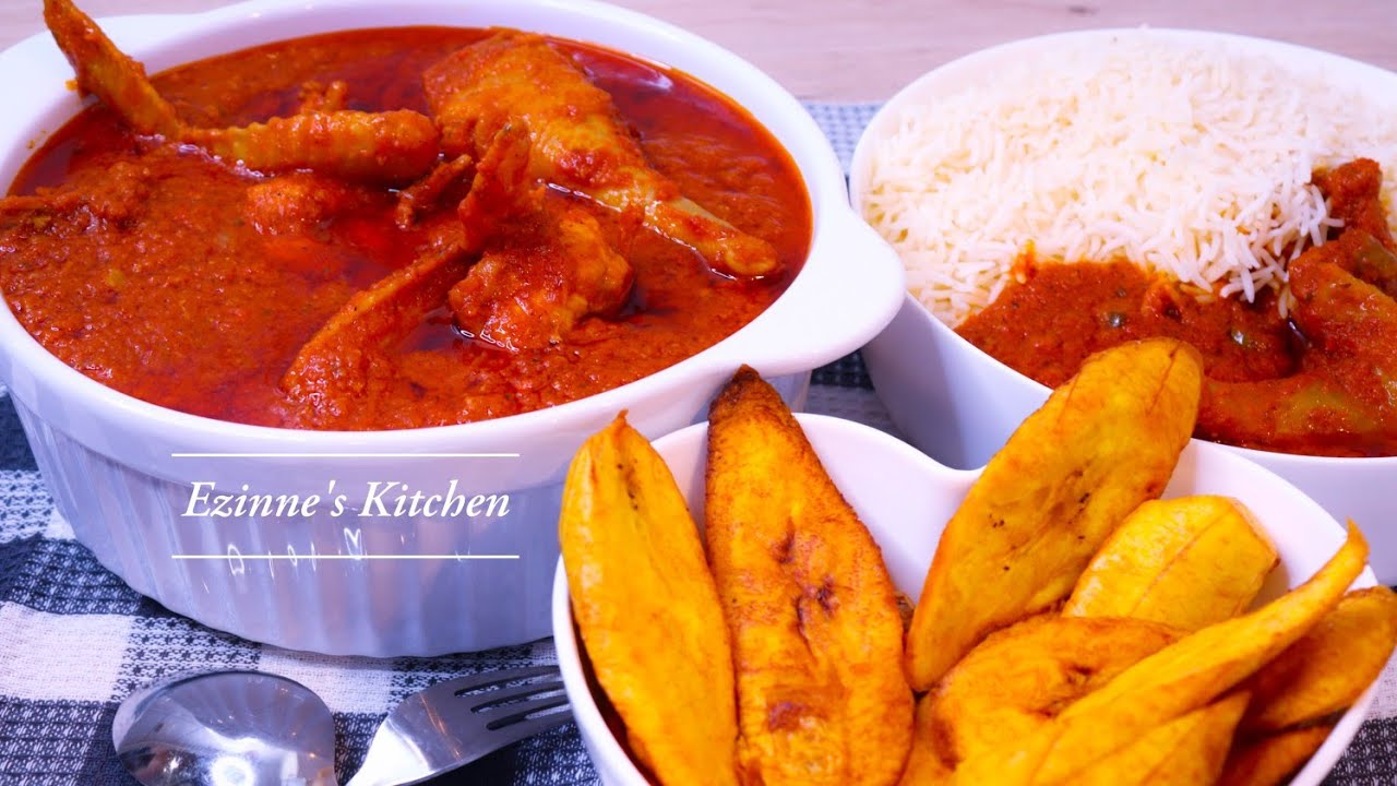 Nigerian Chicken Stew Recipe|Nigerian Stew|Tomato Stew - YouTube
