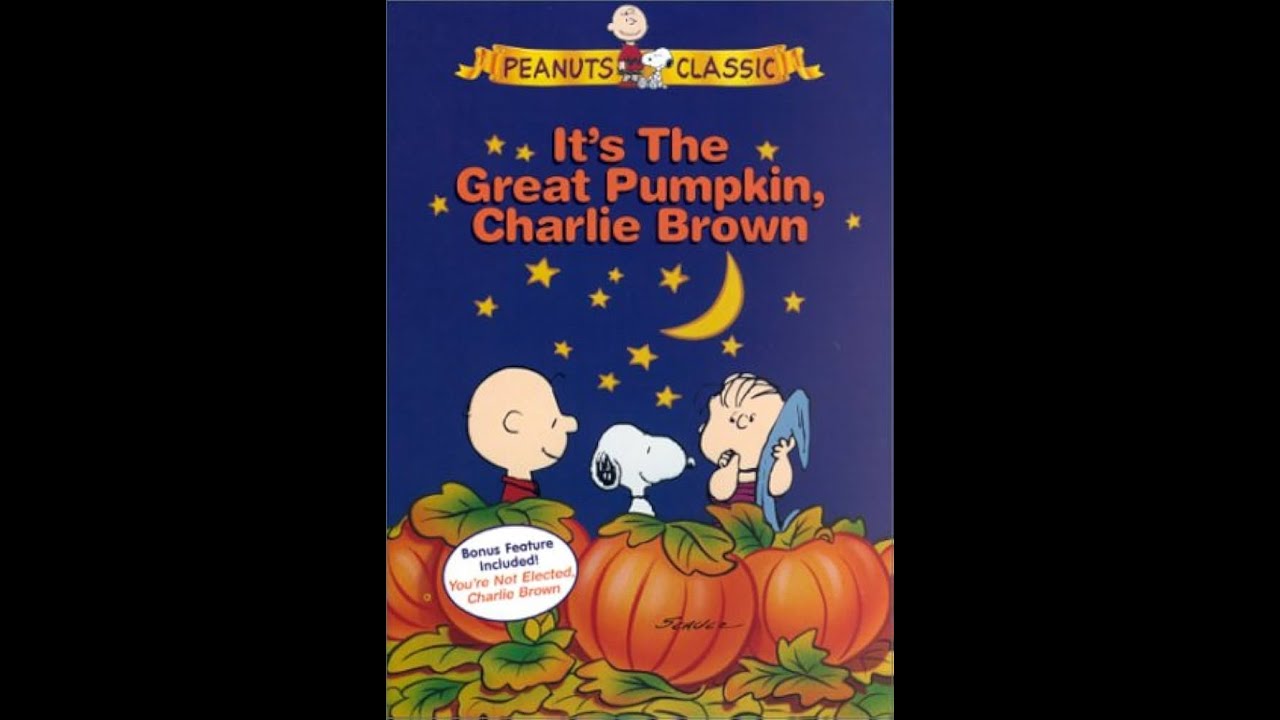 It's the Great Pumpkin Charlie Brown 2000 DVD menu walkthrough - YouTube