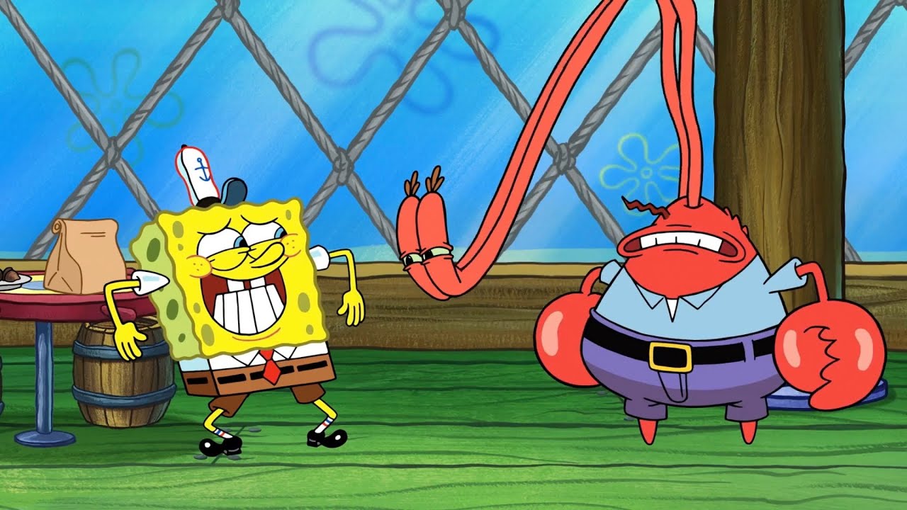 SpongeBob Music: Conniving Mr. Krabs - YouTube