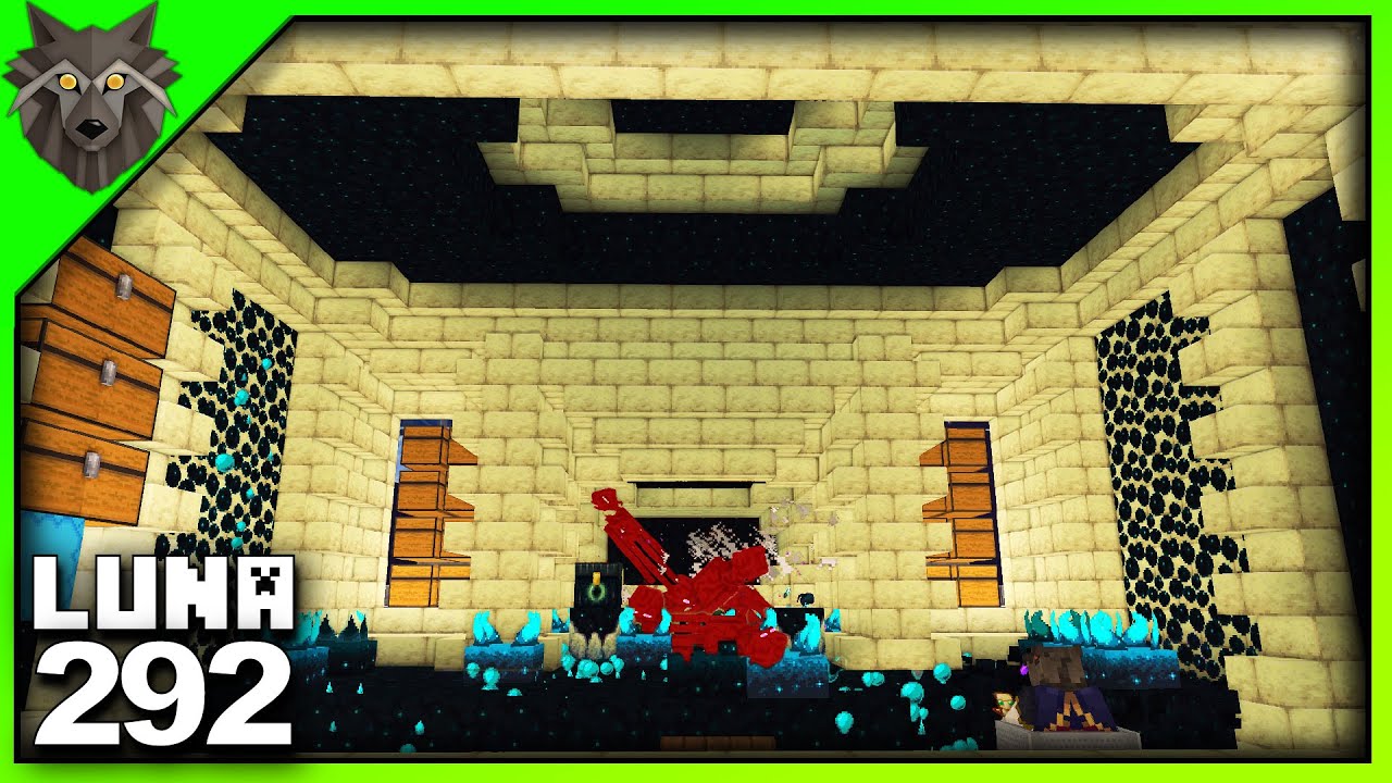 Minecraft Survival 292 | Ender Sculk Farm & Wolfins Labs! | LUNA SSP ...