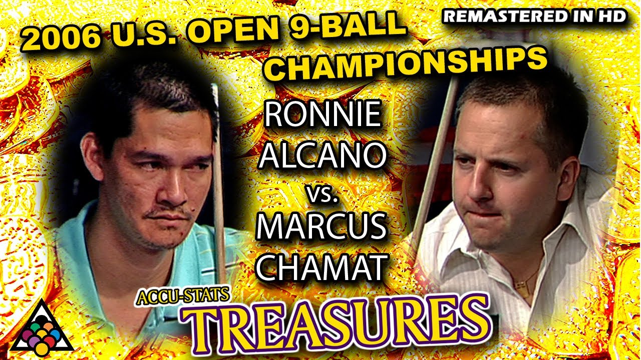 RONNIE ALCANO vs MARCUS CHAMAT - 2006 US Open 9-Ball Championship - YouTube